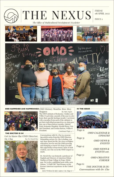 OMD Newsletter, The Nexus - Wheaton College, IL